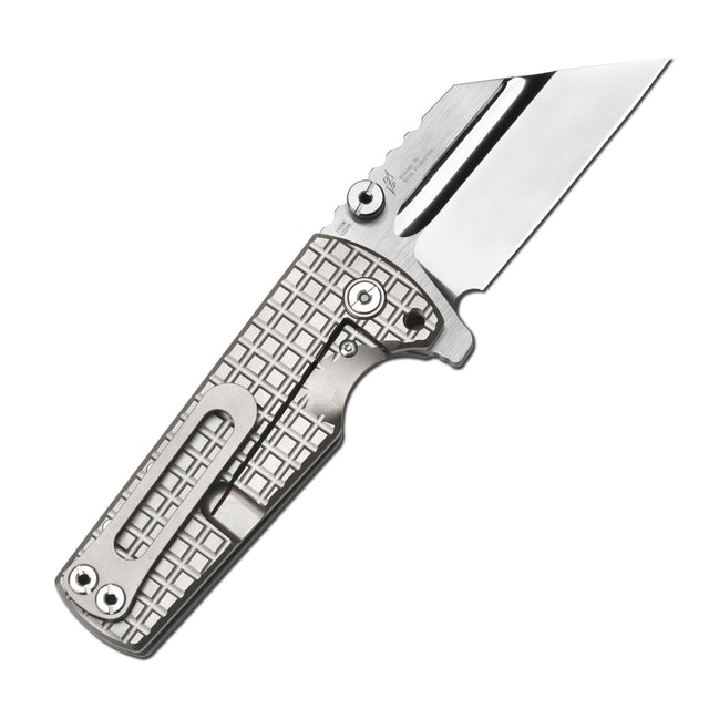 Artisan Cutlery Proponent ATZ-1820G: Titanium Handle Folding Knife ...