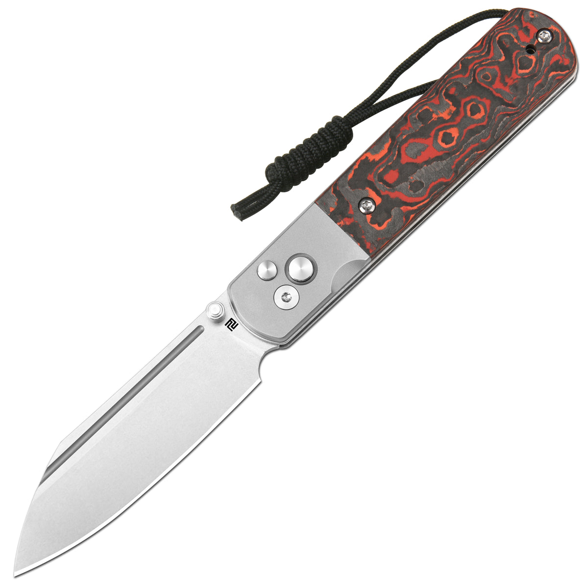 Artisan Cutlery Holm 1875 S90V Steel Blade TItanium and F ...